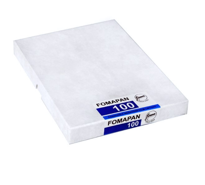 Foma Fomapan 100 8x10 film, 50 sheets – Custom Camera Building